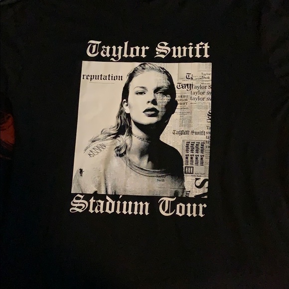 Taylor Swift | Tops | Taylor Swifts Reputation Stadium Tour Shirt ...